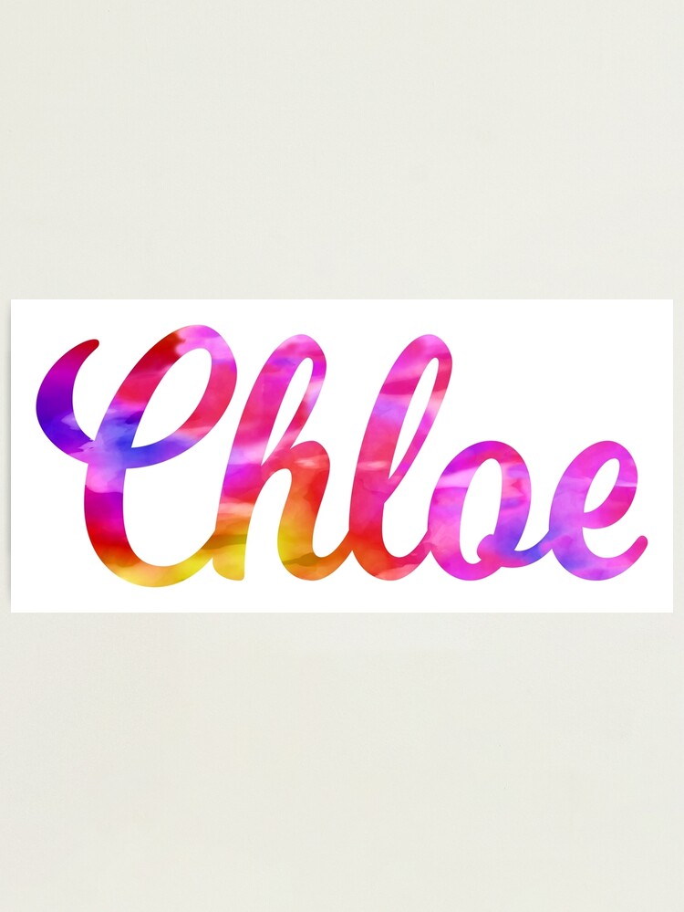 Chloe Name Designs Chloe: Flower Mandala Design Journal Notebook With