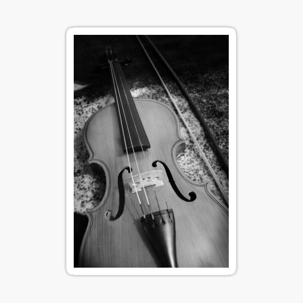 "Music - Violin" Sticker for Sale by nksran | Redbubble