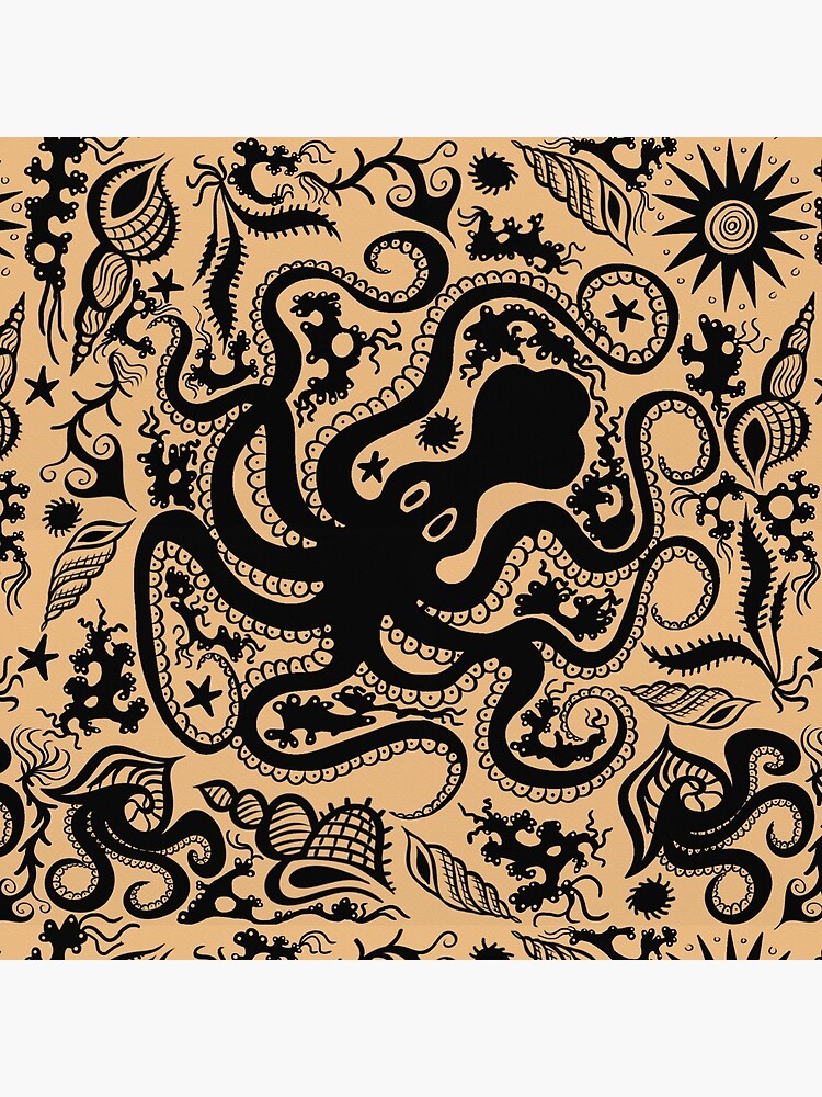 "Minoan Marine Style Pottery Pattern" Art Board Print for Sale by ...