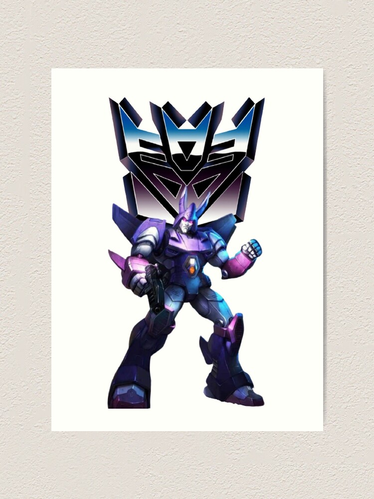 "Cyclonus Deception Transformers G1 " Art Print by Alastair42 | Redbubble
