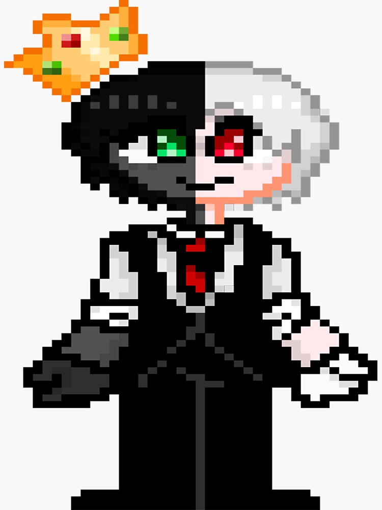 "Ranboo - RANBOO DREAM SMP Skin Minecraft Speedrun Manhunt" Sticker for ...