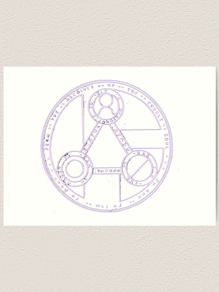 "Cobalt Soul logo" Art Print for Sale by UnityHorizon | Redbubble