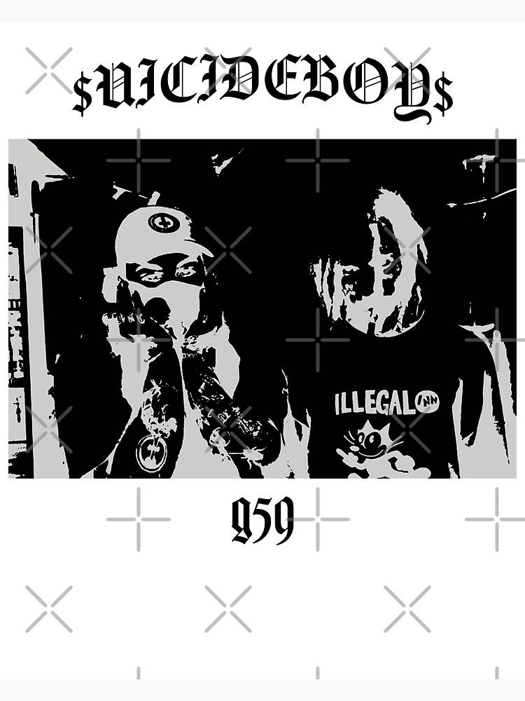 "SuicideboyS $uicideboy$ Art I WANNA DIE IN NEW ORLEANS" Poster by ...