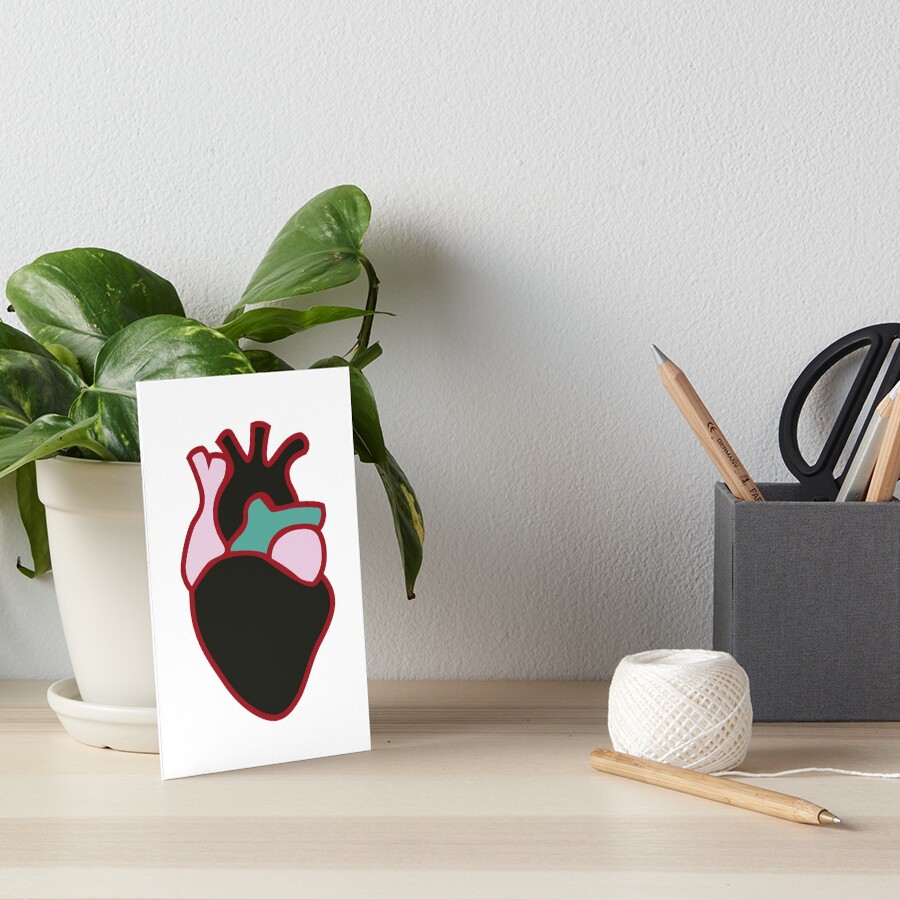 "PNL Heart - QLF" Art Board Print for Sale by Akubne | Redbubble