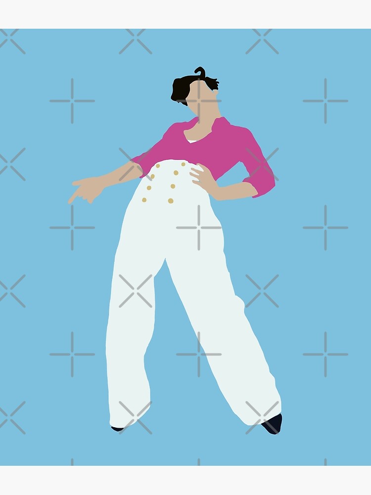 "Harry Styles Fine Line Silhouette" Art Print by ikramabukar | Redbubble