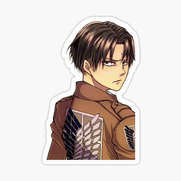 "Levi ackerman" Sticker for Sale by harukakawaii13 | Redbubble