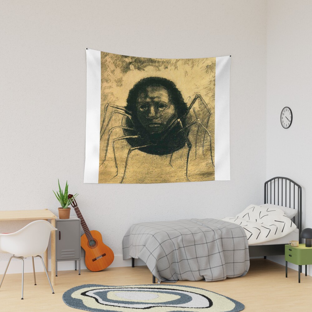 "The Crying Spider by Odilon Redon" Poster for Sale by IndieArtDream ...