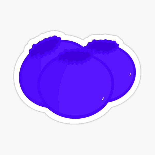 "blueberries" Sticker for Sale by nantucketgirl | Redbubble