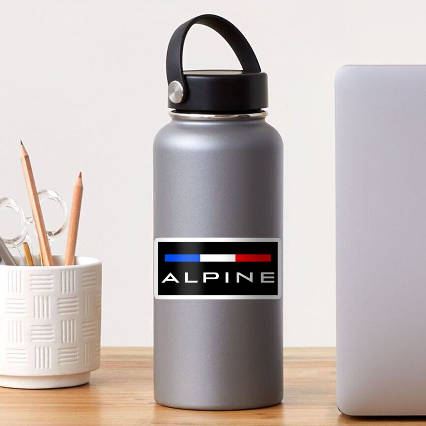 "Alpine F1 team colors" Sticker for Sale by arsenijemne | Redbubble