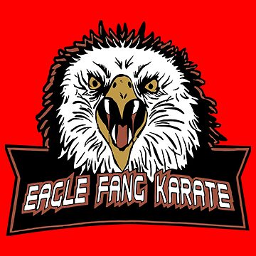 "Eagle Fang Karate Logo" Fitted T-Shirt for Sale by MOHAMED BEN MANSOUR | Redbubble