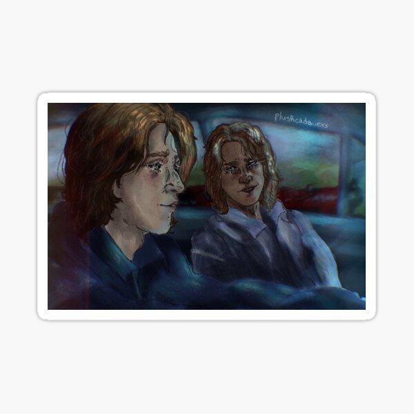 "Weasley Twins : Night Ride" Sticker for Sale by plushcadavers | Redbubble