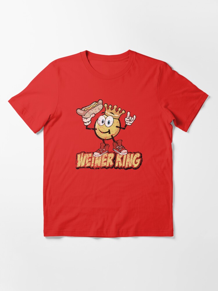 "Weiner King T- shirt" T-shirt for Sale by toddalan | Redbubble ...