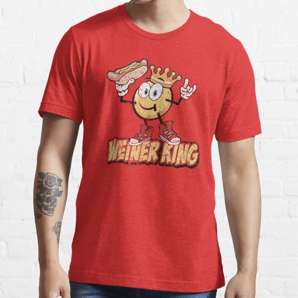 "Weiner King T- shirt" T-shirt for Sale by toddalan | Redbubble ...
