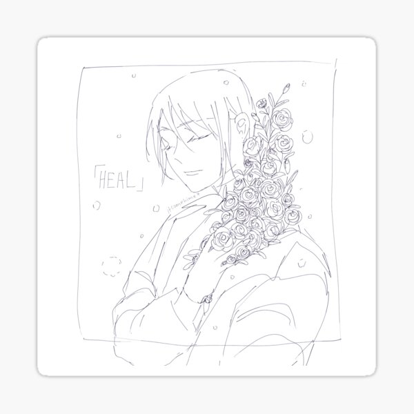 "Heal" Sticker for Sale by itsamehime | Redbubble