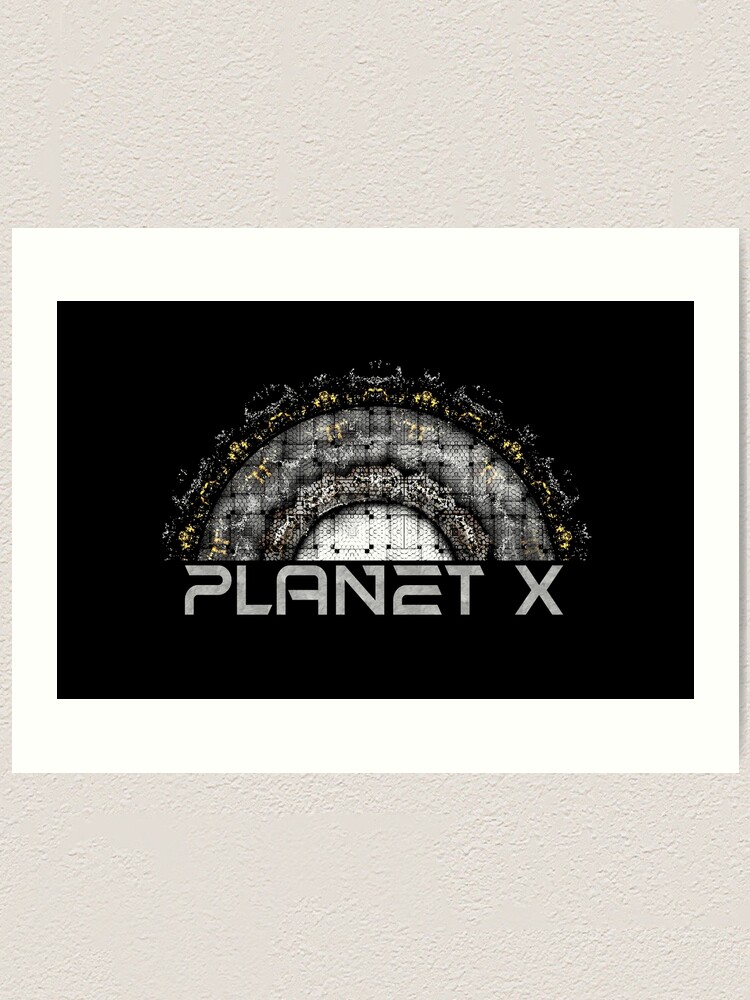 "Space Art Planet X Brand Logo" Art Print for Sale by PlanetMonkey ...