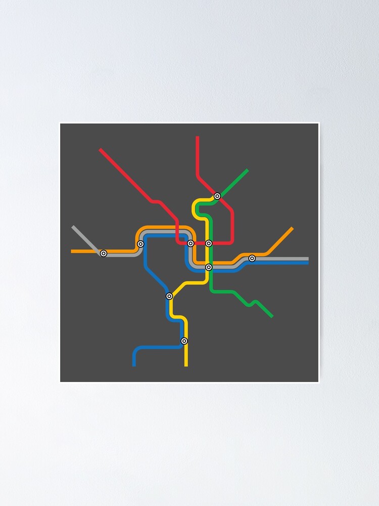 Dc Metro Map Street Overlay DC 2100 (v1) | New Versions Available Here