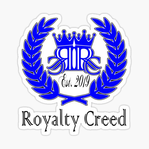 "Royalty Logo" Sticker by O6GX3 | Redbubble