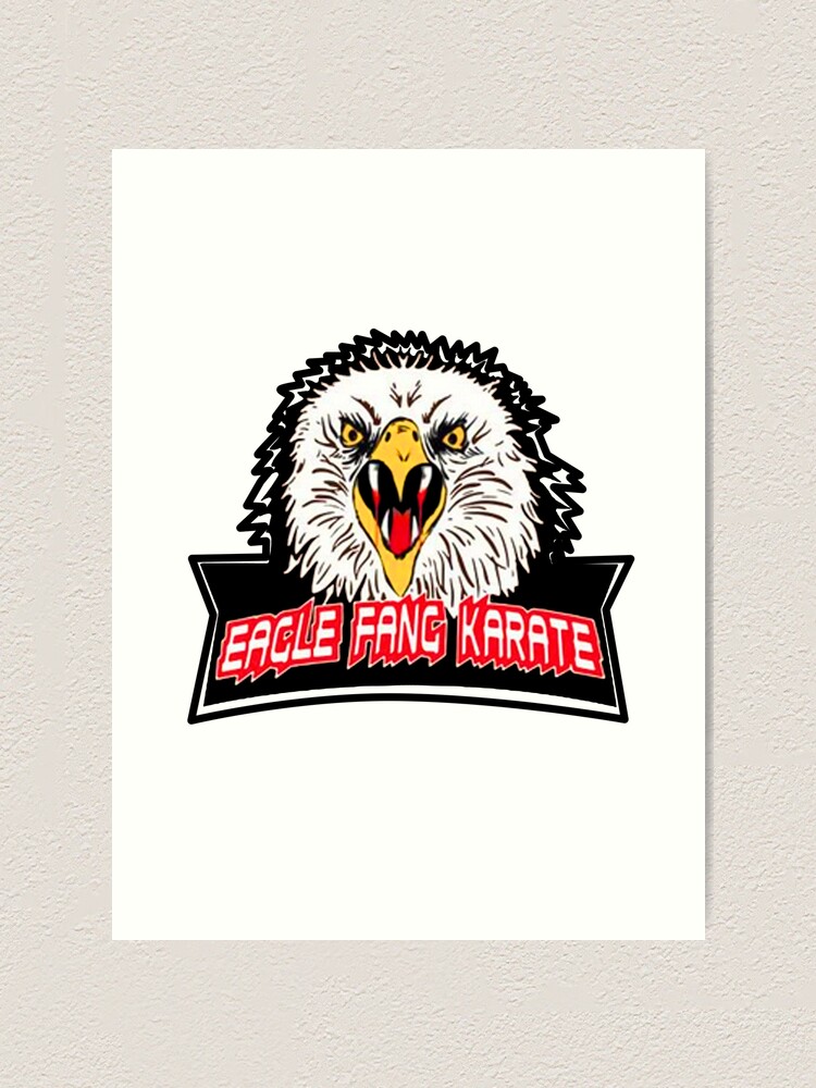 "eagle fang karate logo" Art Print by gowipe | Redbubble