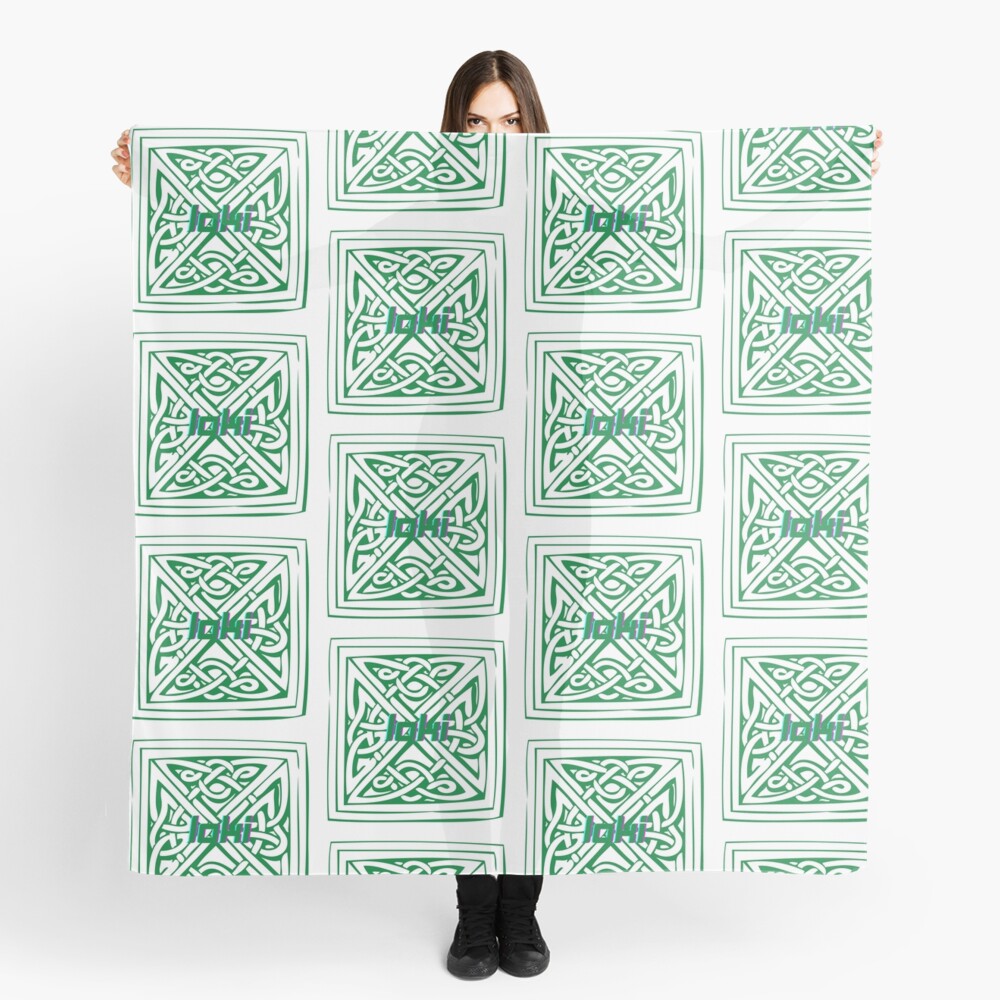 "Loki (Square Knot)" Scarf for Sale by JadeofAsgard | Redbubble