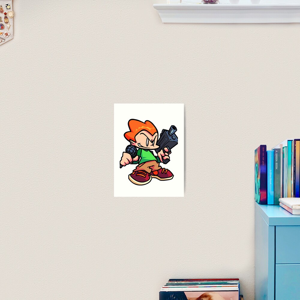 "Pico - Friday Night Funkin" Art Board Print by TheLucasStory | Redbubble