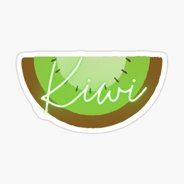 "Kiwi (Fruit)" Sticker for Sale by JadeofAsgard | Redbubble