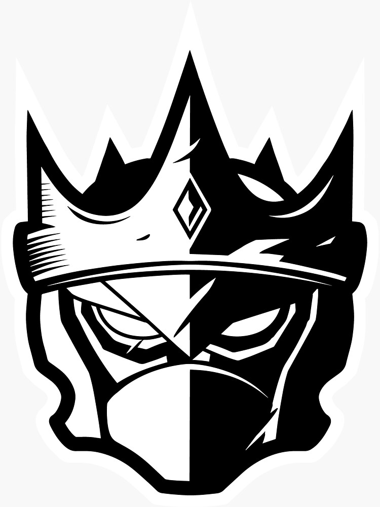 "Rhetorik Logo B/W" Sticker for Sale by Rhetorik | Redbubble