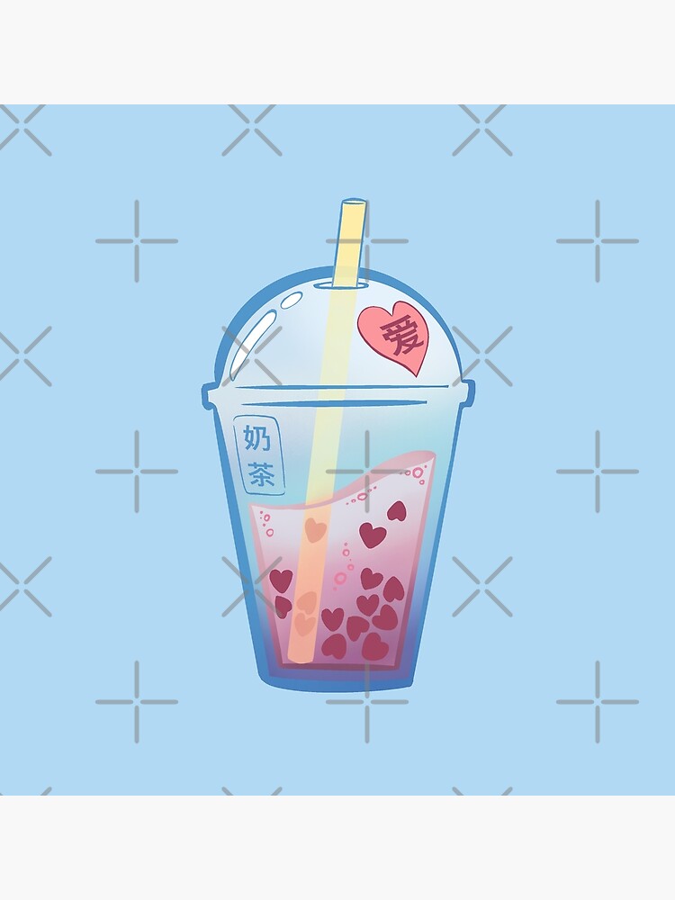 "Heart Shaped Boba Tea " Photographic Print by StudioShearling | Redbubble
