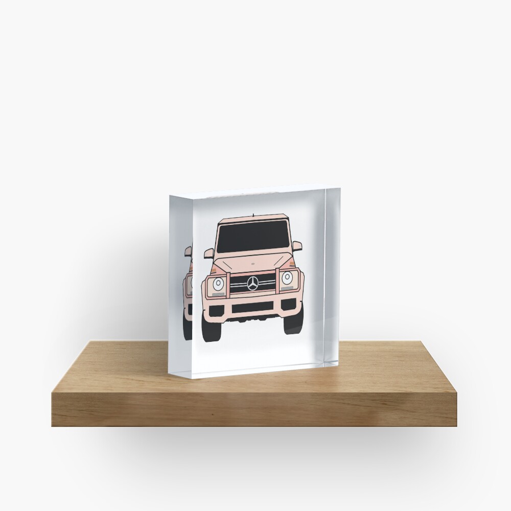 "Pastel G-Wagon" Sticker for Sale by ddiggins | Redbubble