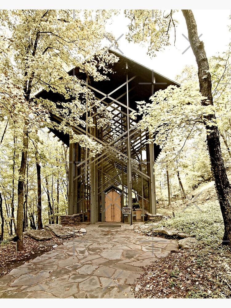 "Thorncrown Chapel" Art Print by mal-photography | Redbubble