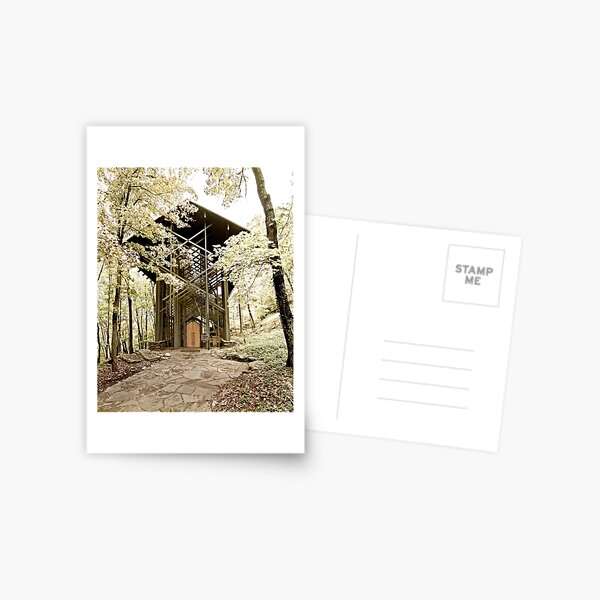 "Thorncrown Chapel" Postcard for Sale by mal-photography | Redbubble