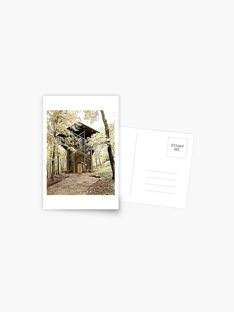 "Thorncrown Chapel" Postcard for Sale by mal-photography | Redbubble