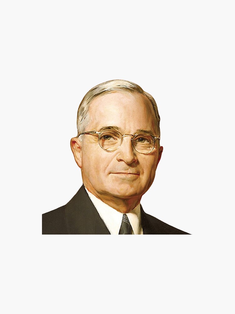 "Harry S. Truman Sticker" Sticker for Sale by Jiryis06 | Redbubble