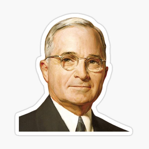 "Harry S. Truman Sticker" Sticker for Sale by Jiryis06 | Redbubble
