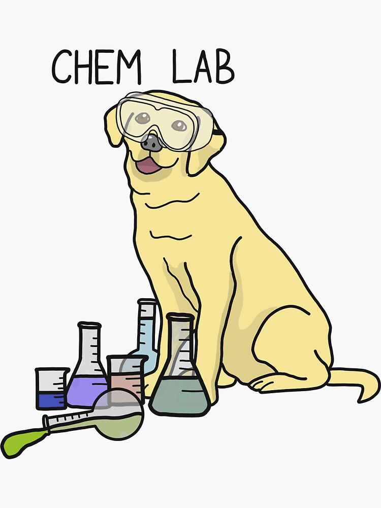 "Chem Lab" Sticker for Sale by katvoss | Redbubble