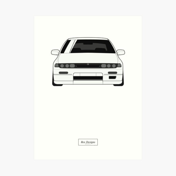"Nissan Cefiro A31" Art Print for Sale by RexDesigns | Redbubble