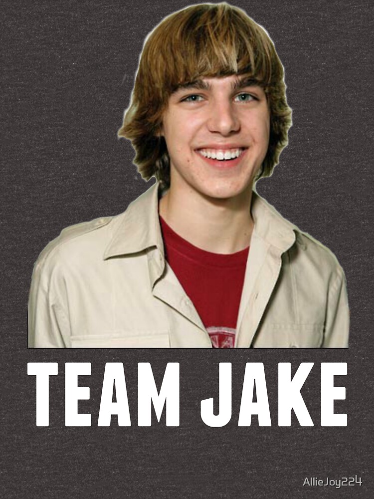 "Team Jake in white" T-shirt for Sale by AllieJoy224 | Redbubble | team ...