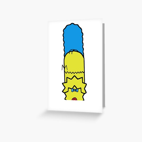 "The Simpson" Greeting Card by UnTaper | Redbubble