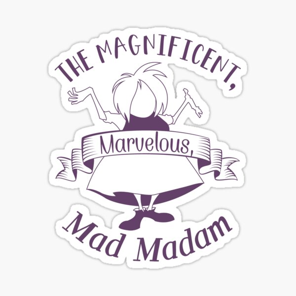 "The Magnificent" Sticker for Sale by parkadventure | Redbubble