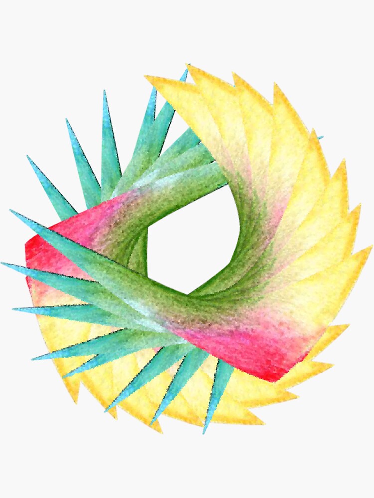 "Sharp Boomerang" Sticker for Sale by LucciArts | Redbubble