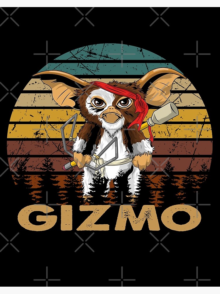 "Love Horror Film Gremlins Gizmo" Art Board Print for Sale by ...