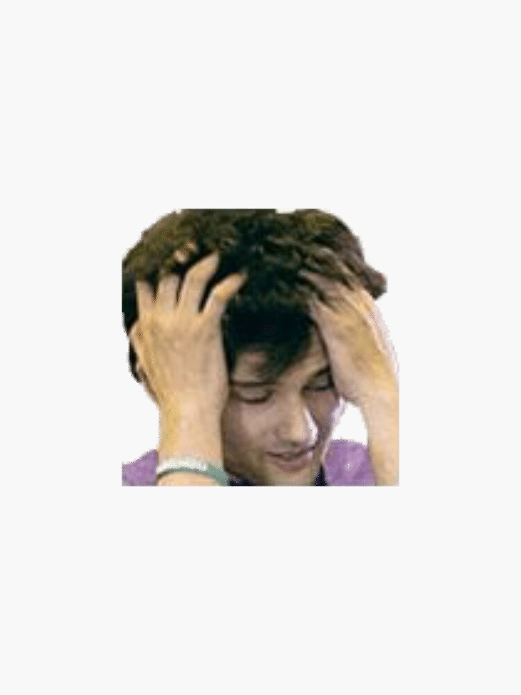 Pegatina for Sale con la obra «NotLikeThis twitch emote» de aetherical ...