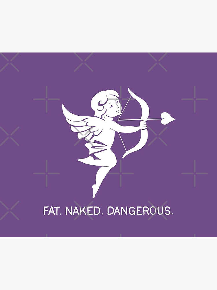 "Cupid - Fat Naked Dangerous" Art Print for Sale by ValentinaHramov ...