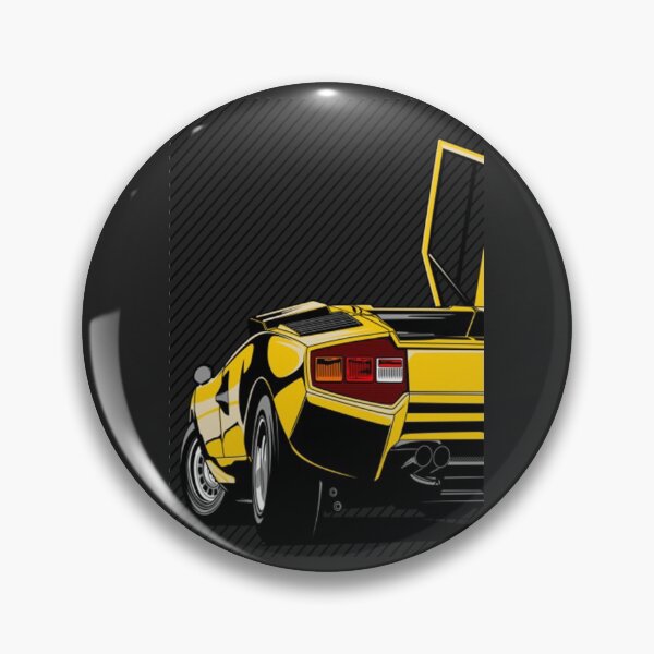 Badge « Lamborghini Countach Lamborghini Countach légendaire », par ...