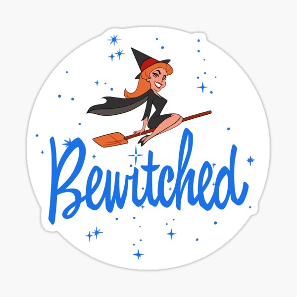 "Bewitched colour" Sticker for Sale by LapinMagnetik | Redbubble