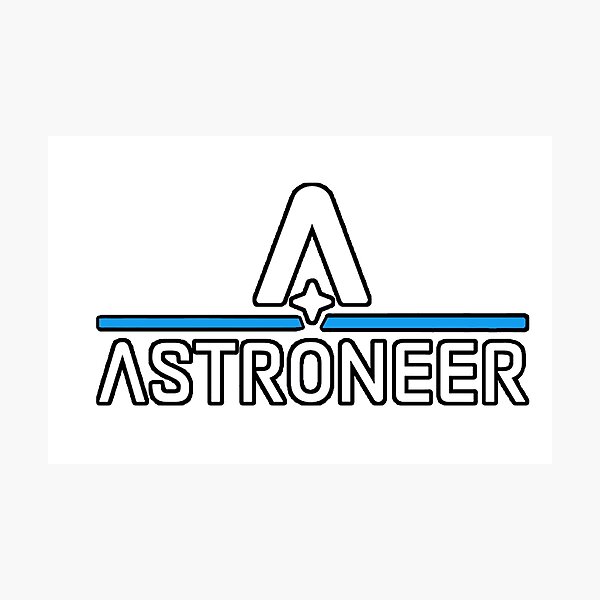"Astroneer" Photographic Print for Sale by baralilemo | Redbubble