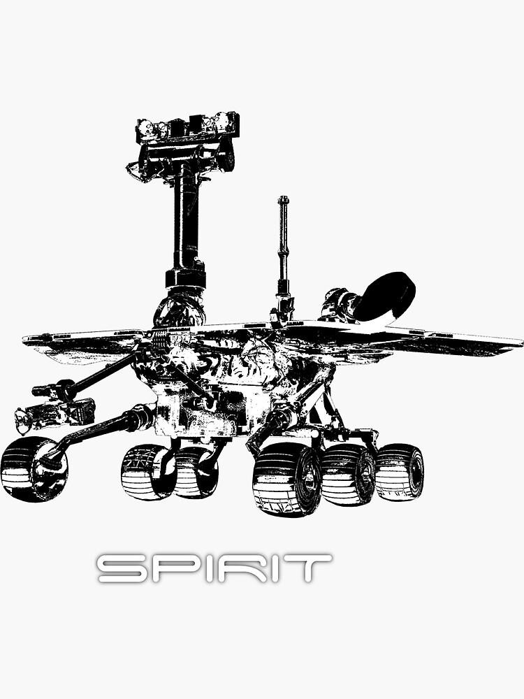 "NASA Spirit Mars Rover" Sticker for Sale by mthierst | Redbubble