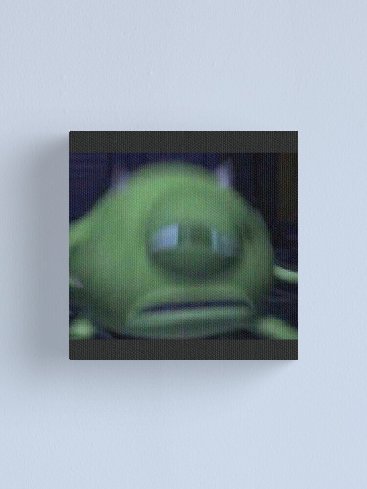 "angry mike wazowski" Canvas Print for Sale by Geempah | Redbubble