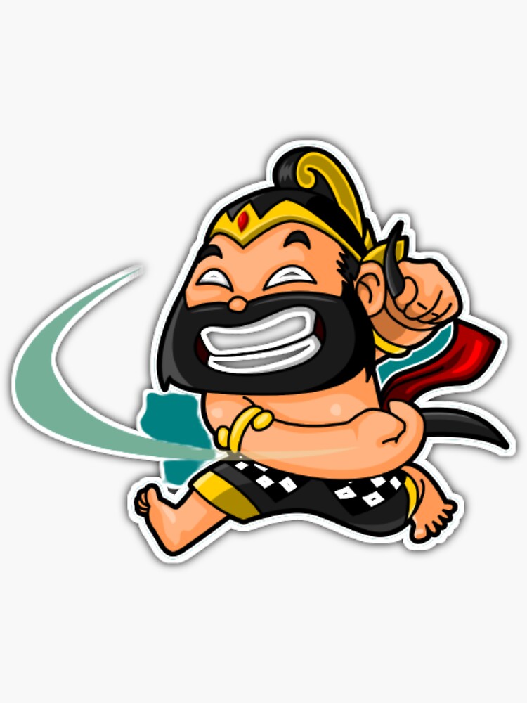"Wayang logos" Sticker for Sale by Arilkujus | Redbubble