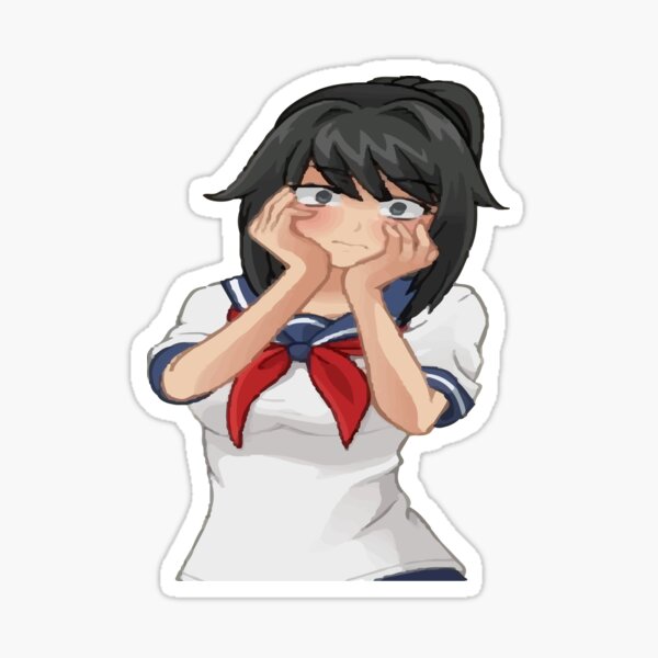 "Ayano Chan" Sticker by Storehut | Redbubble