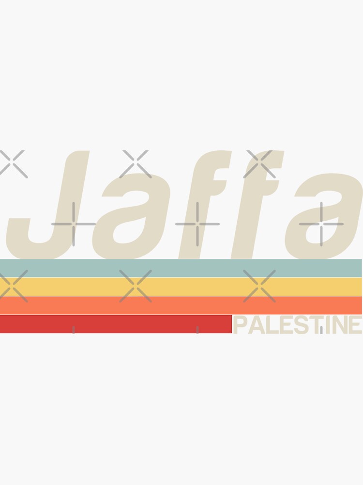 "Jaffa or Yafa cities of Palestine Retro " Sticker for Sale by Mo5tar ...